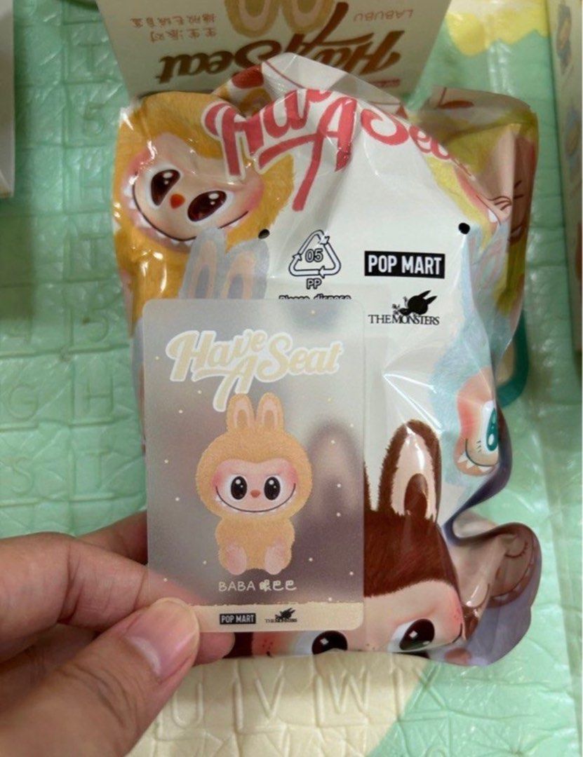 Popmart Labubu V2 Have a Seat - Authentic from popmart store Baba Hehe ...