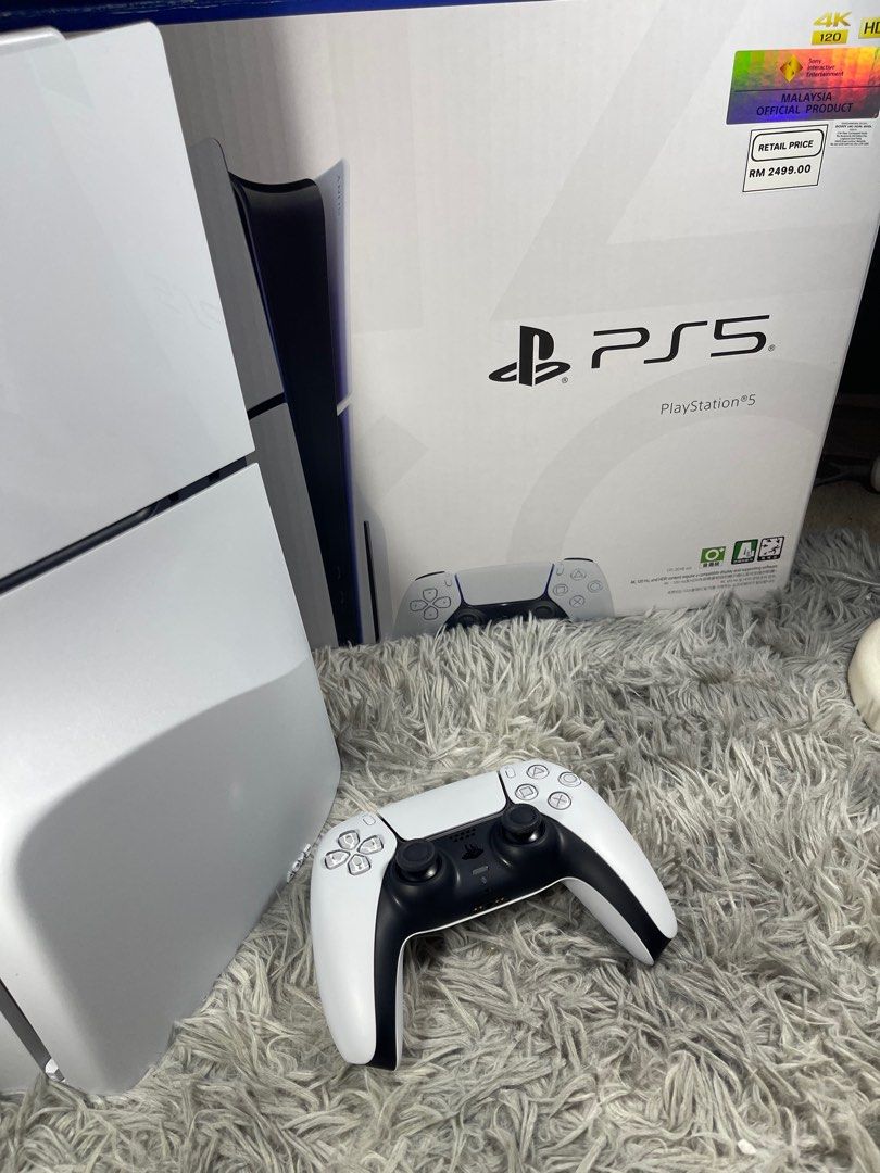 Ps5 Playstation 5 Slim Disc, Video Gaming, Video Game Consoles ...