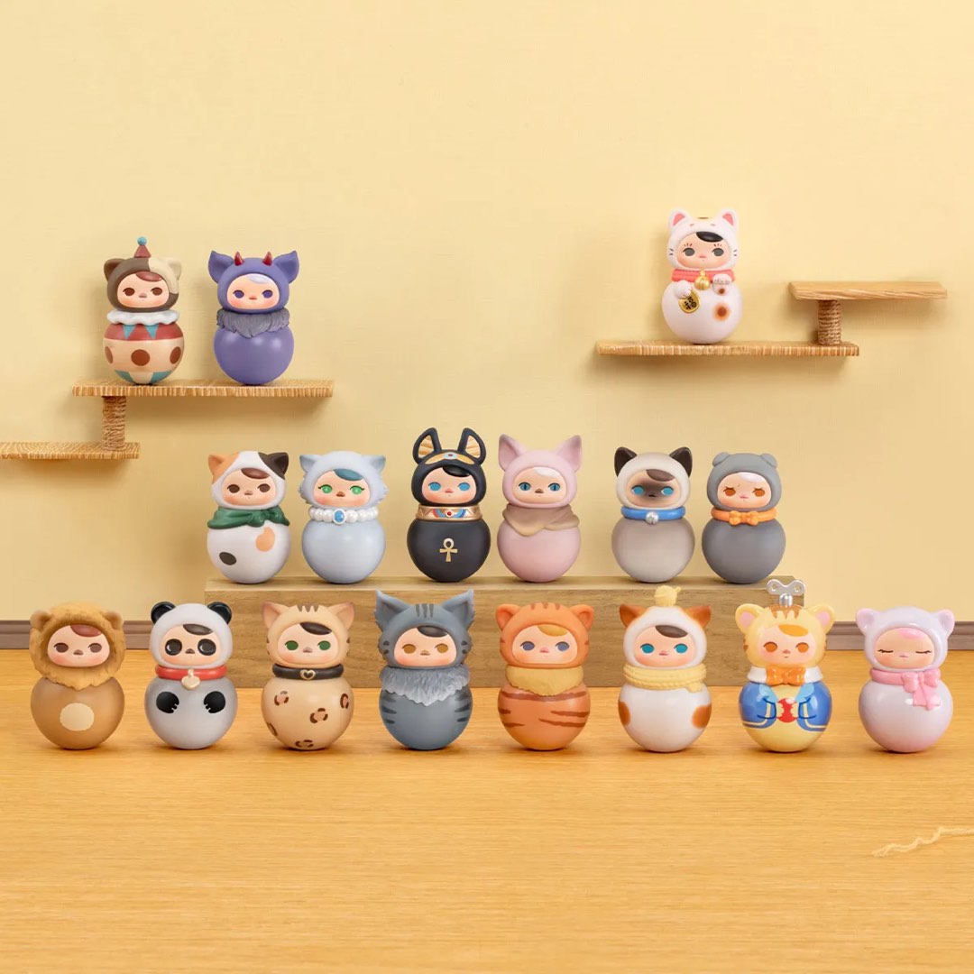 Pucky Roly Poly Kitty Series 16pcs, Hobbies & Toys, Toys & Games on ...