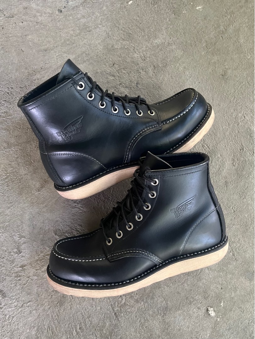 Red Wing 8130 Moc Toe, Men's Fashion, Footwear, Boots on Carousell