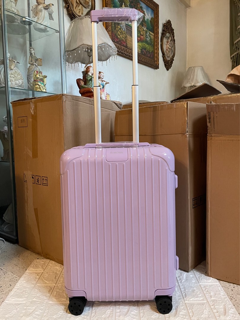 RESTOCKED!! Essential Polycarbonate Lilac Cabin Suitcase Hand Carry ...