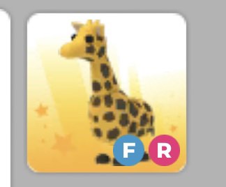 Roblox Adopt Me Fly Ride Giraffe FR Giraffe, Video Gaming, Video Games ...