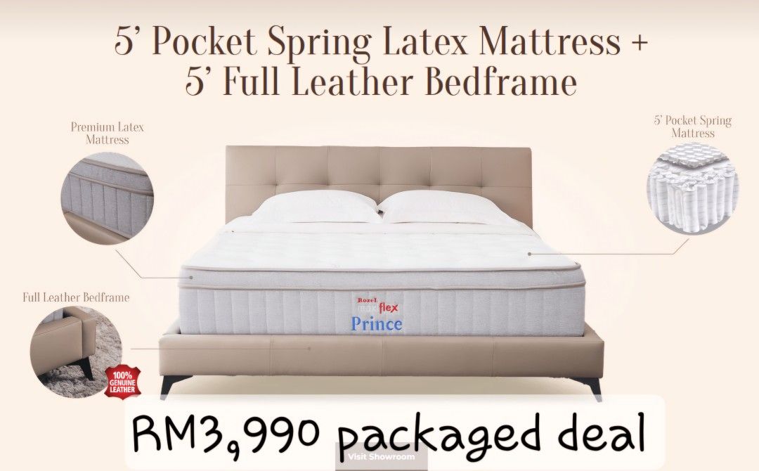 RozeL Maxiflex Prince 5", Furniture & Home Living, Bedding & Towels on Carousell