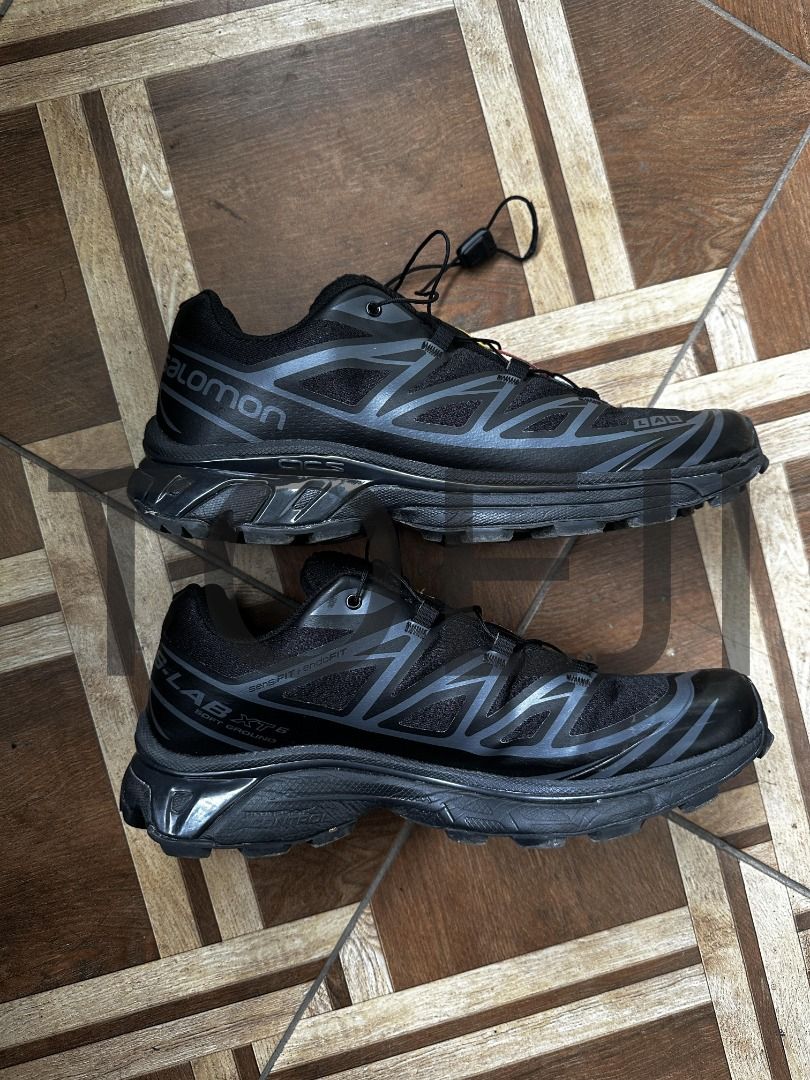 SALOMON XT6 / Triple Black, Men's Fashion, Footwear, Sneakers on Carousell