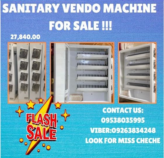 SANITARY VENDO MACHINE FOR SALE !!!, Commercial & Industrial ...