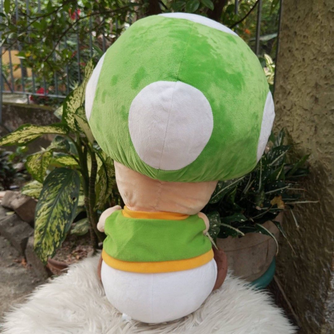 SEGA Super Mario Bros Kinopio-kun Toad Giga Jumbo Plush Toy, Hobbies ...