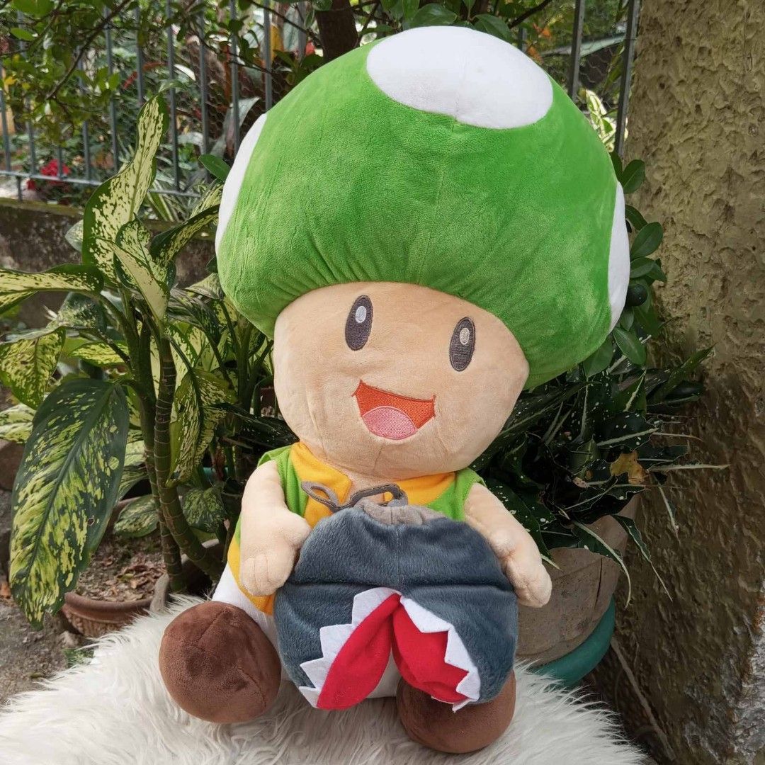 SEGA Super Mario Bros Kinopio-kun Toad Giga Jumbo Plush Toy, Hobbies ...