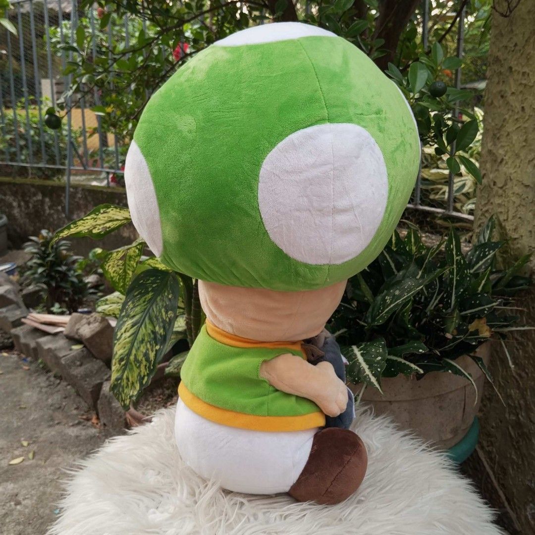 SEGA Super Mario Bros Kinopio-kun Toad Giga Jumbo Plush Toy, Hobbies ...