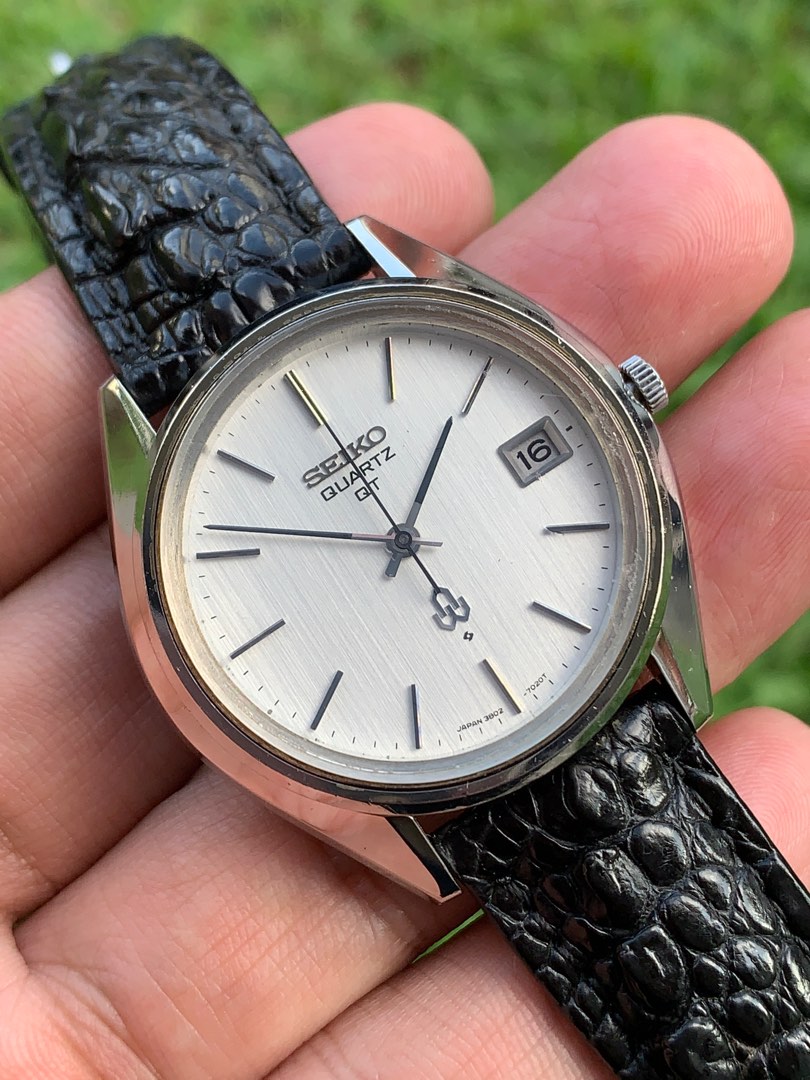 Seiko Quartz QT 3802-7070, Men's Fashion, Watches & Accessories ...
