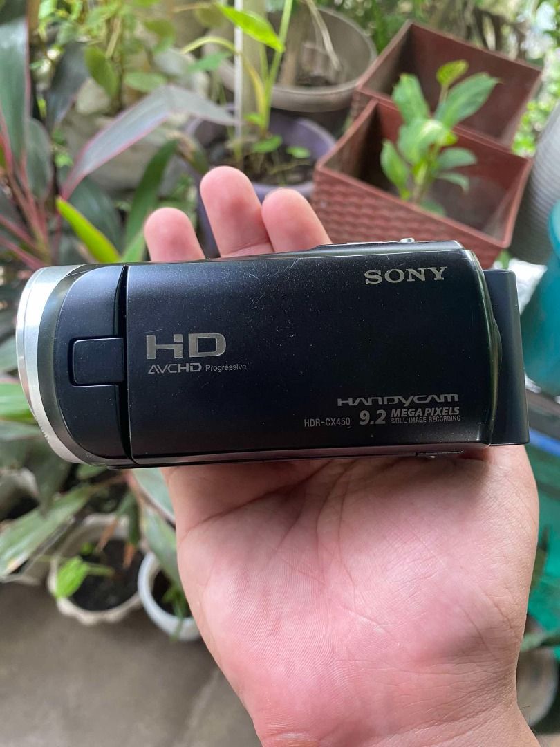 Sony CX-450 Touchscreen Handycam / Camcorder, Photography, Cameras on ...
