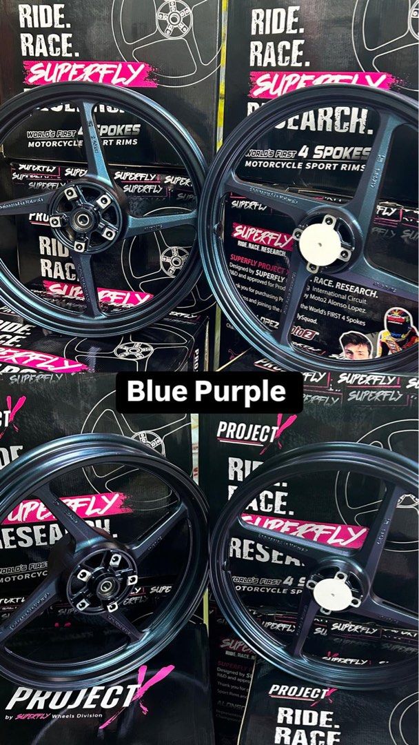 NEW SUPERFLY PROJECT X RIM 17 Inch Aerox Sniper Spark 135, Motorcycles ...