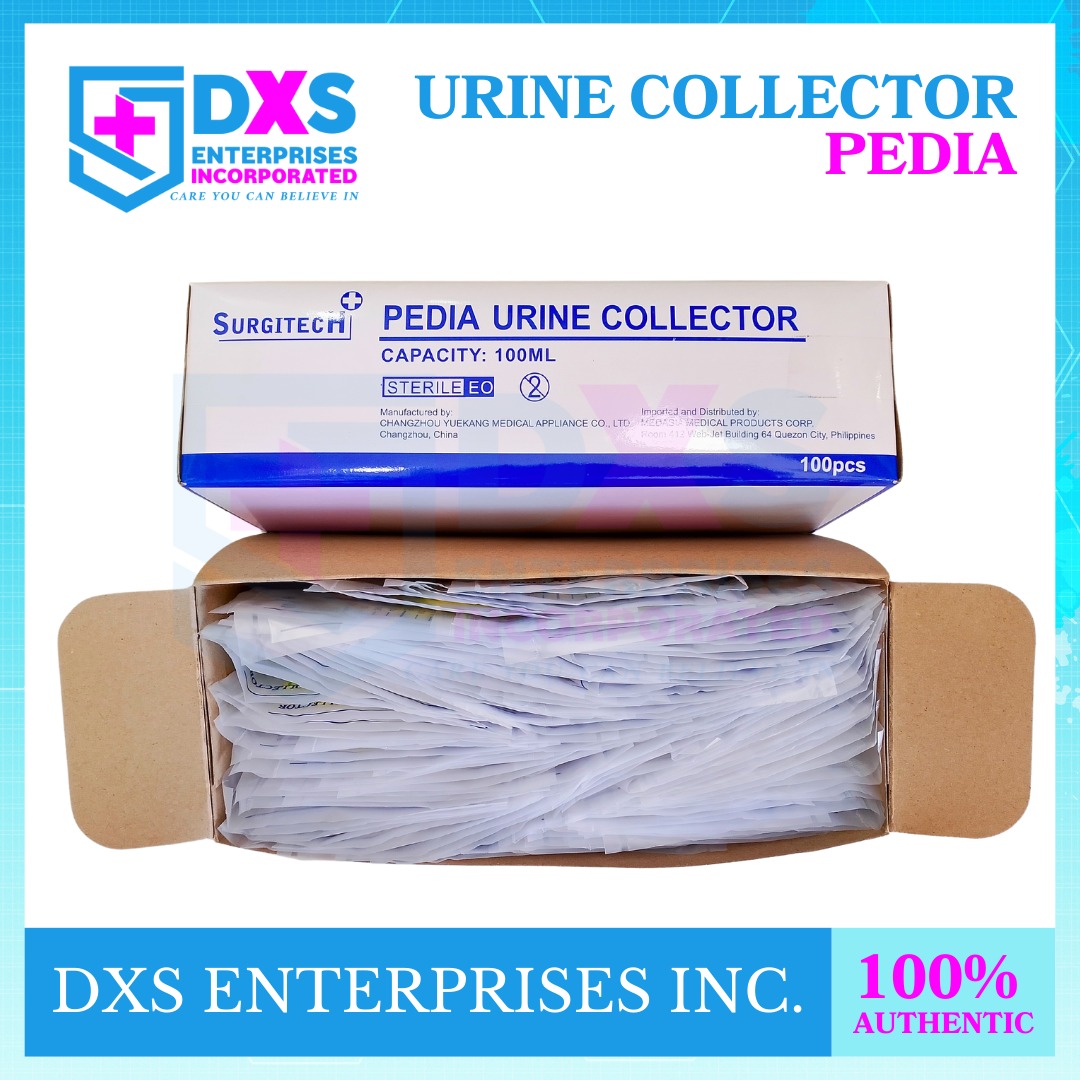 SURGITECH URINE COLLECTOR for PEDIATRIC 100ML, Health & Nutrition ...