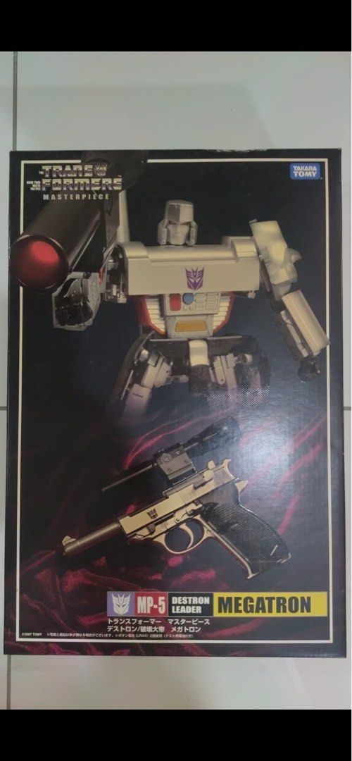 Takara Tomy Transformers Masterpiece Megatron Mp5, Hobbies & Toys, Toys ...