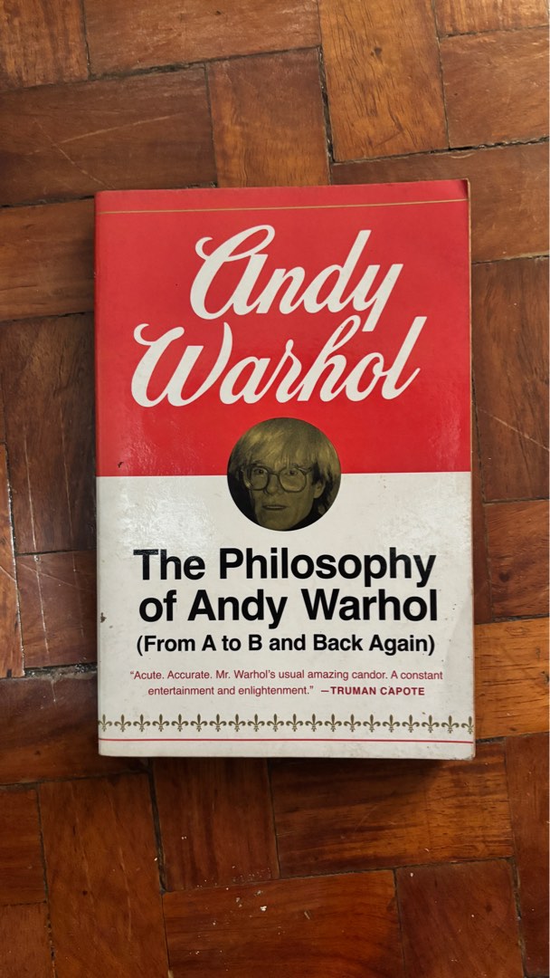 The Philosophy of Andy Warhol, Hobbies & Toys, Books & Magazines ...