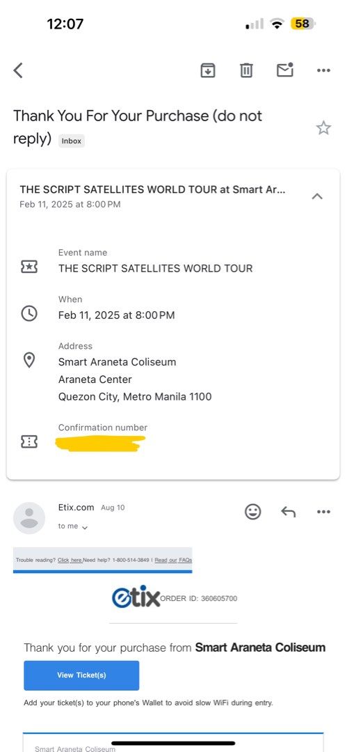 The Script: Satellites World Tour Manila at Araneta Coliseum (February ...