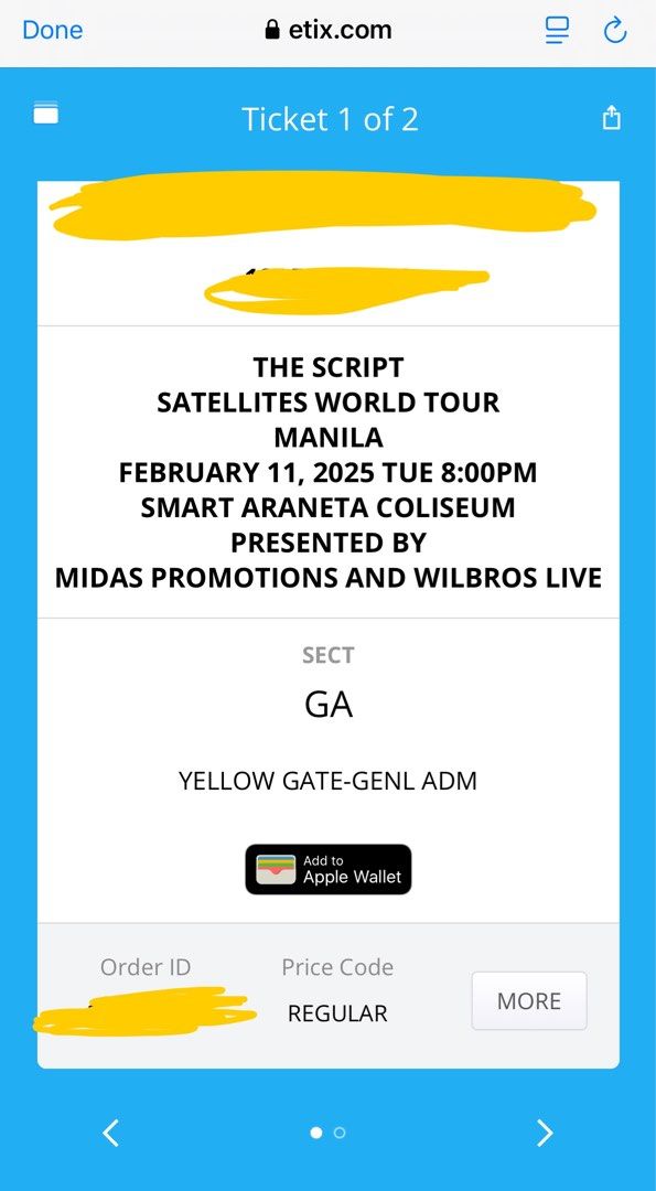The Script: Satellites World Tour Manila at Araneta Coliseum (February ...