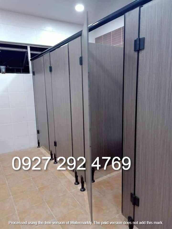 Toilet Partition Phenolic Board 12 mm with PWD, Slop Sink, Urinal ...