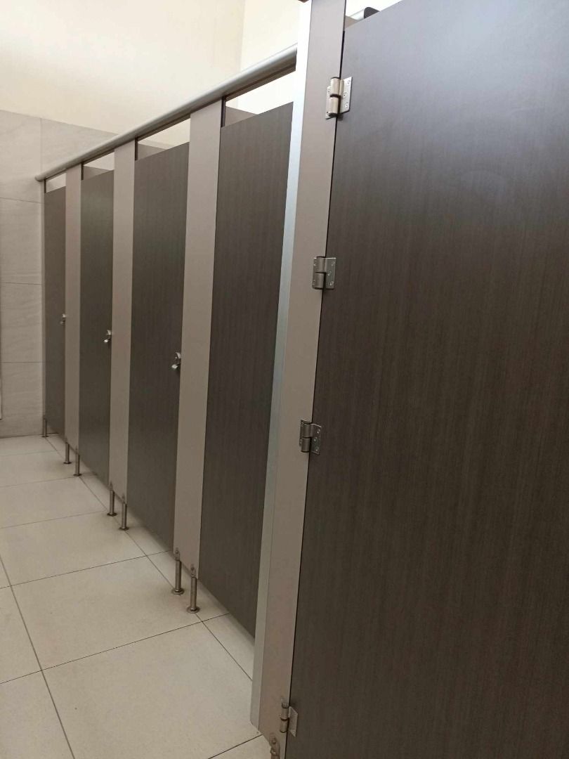 Toilet Partition Phenolic Board 12 mm with PWD, Slop Sink, Urinal ...