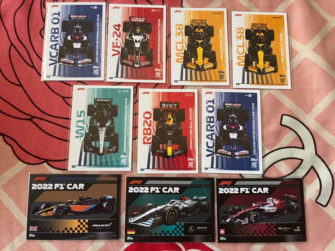 Topps F1 Cards - Cars and Crest, Hobbies & Toys, Memorabilia ...