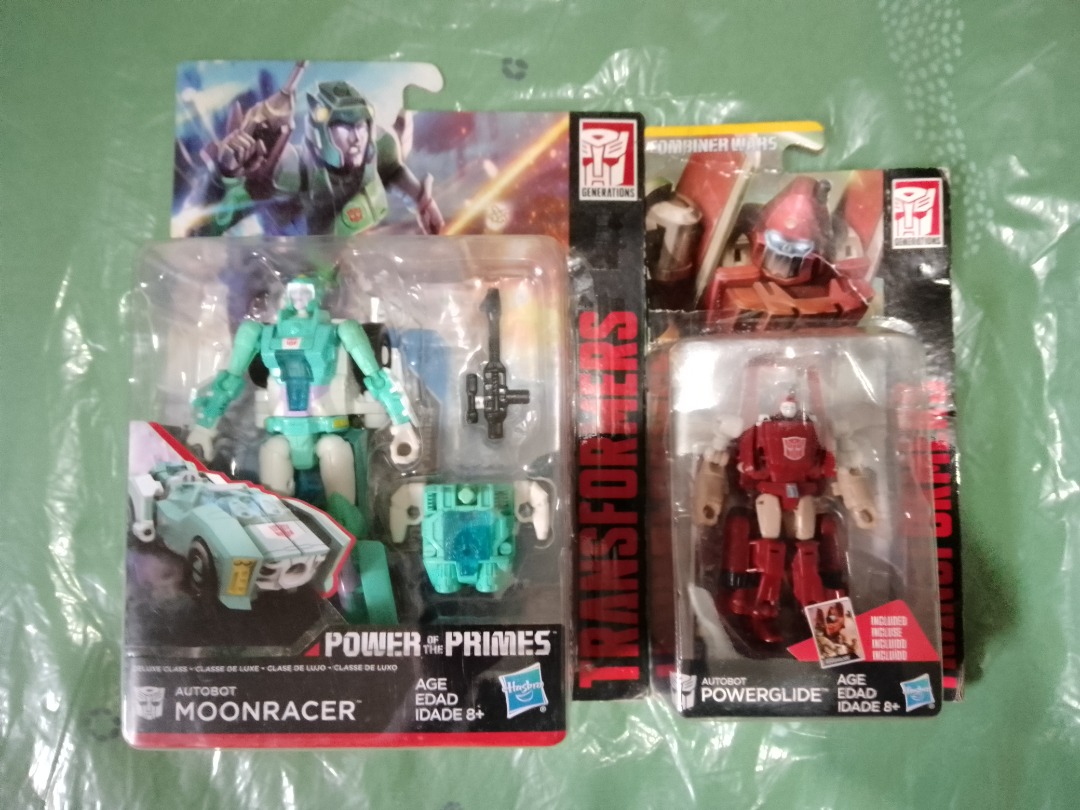 Transformers Powerglide & Moonracer Set, Hobbies & Toys, Toys & Games ...