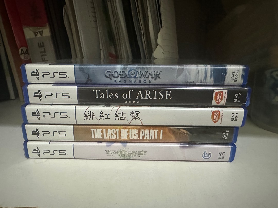used PS5 games, Video Gaming, Video Games, PlayStation on Carousell
