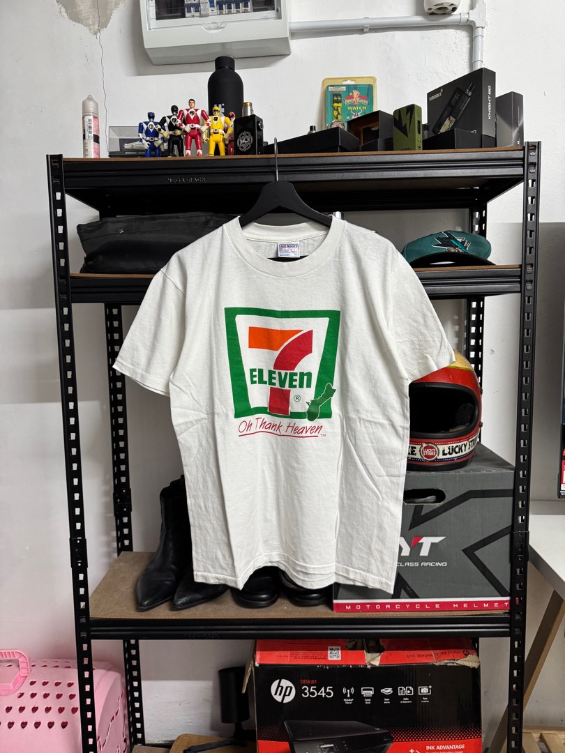 VINTAGE 7 eleven TEE, Men's Fashion, Tops & Sets, Tshirts & Polo Shirts on Carousell