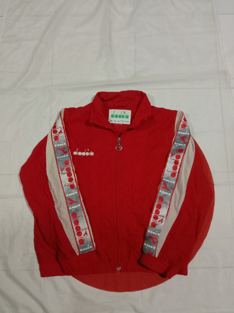 Vintage Diadora Windbreaker jacket, Men's Fashion, Coats, Jackets and ...