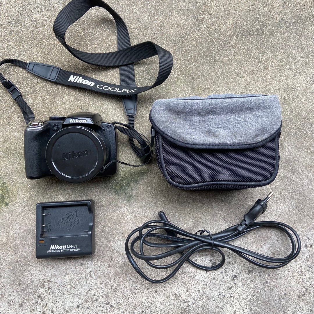 Vintage Nikon Coolpix P80 Digital CCD Camera, Photography, Cameras on ...