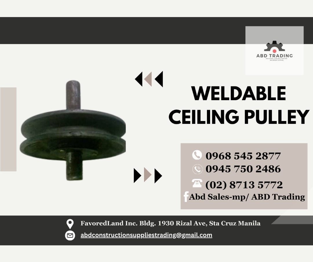 WELDABLE CEILING PULLEY, Commercial & Industrial, Construction Tools ...