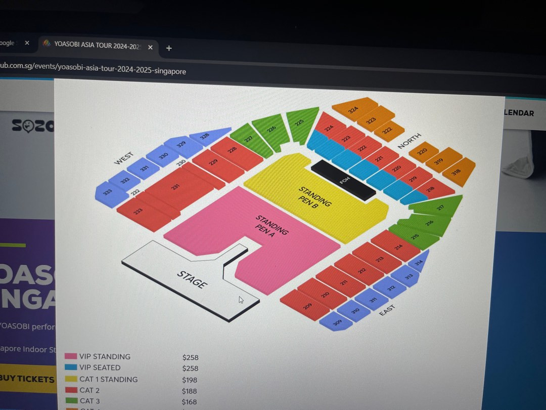 Wts Yoasobi Concert 2025, Tickets & Vouchers, Event Tickets on Carousell