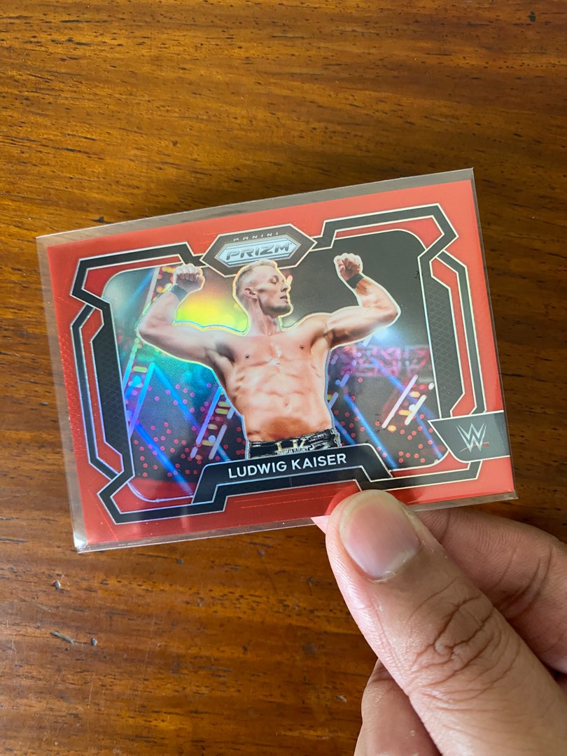 WWE Card of Ludwig Kaiser - 2024 Panini Prizm - Numbered & Parallel ...
