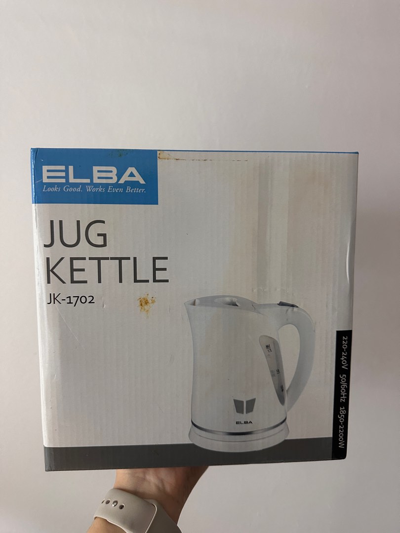 1L Elba Electric Jug Kettle, TV & Home Appliances, Kitchen Appliances ...