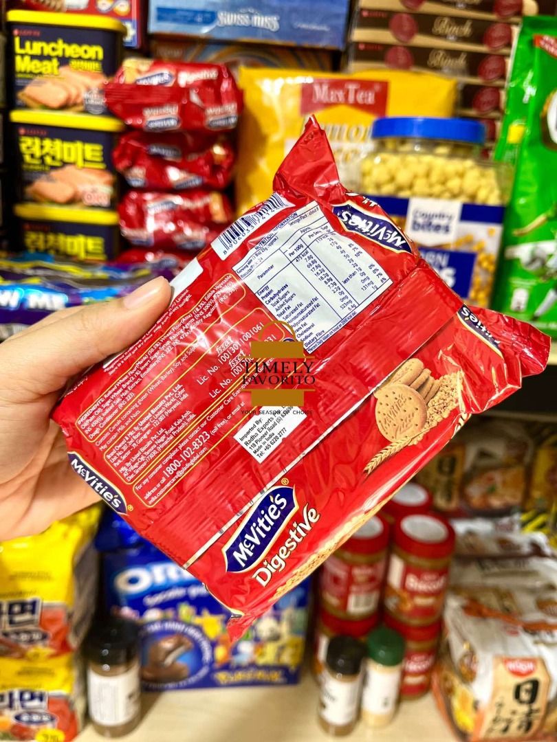 2packs Digestive The Original Wholewheat Biscuits 2 x 100g, Food ...