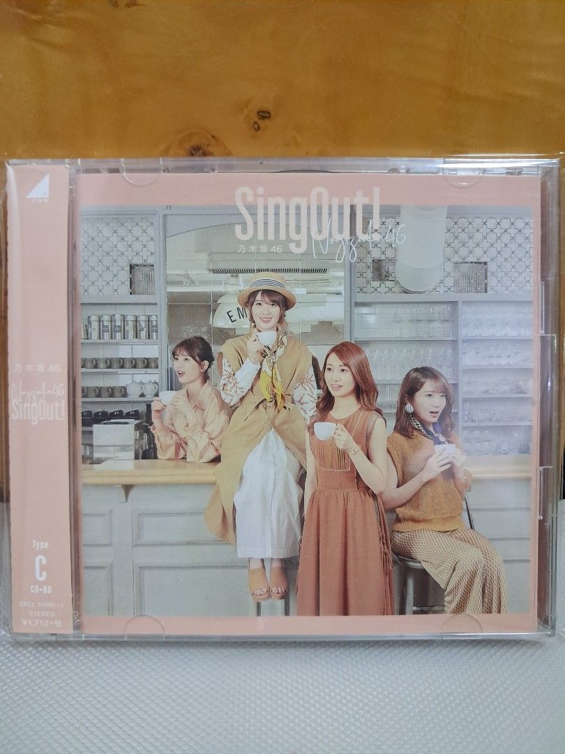 乃木坂46 / Sing Out！( 附測標 ) Type C ( Single CD + Blu ray ) MADE IN JAPAN, Hobbies & Toys, Music ...