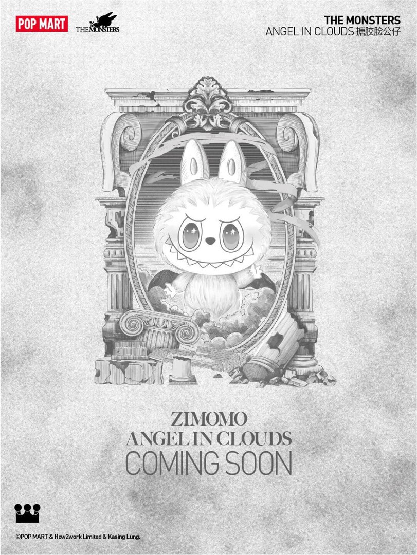 【熱門爆品 預購中🔥】 白色大首領🤍 天使降臨 Zimomo Angel In Clouds, 她的時尚, 手錶及配件, undefined在旋轉拍賣