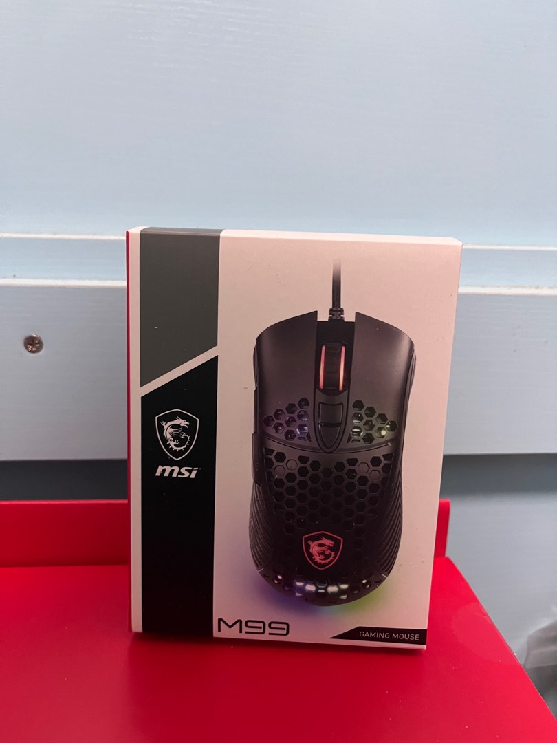 全新未拆 香港行貨 微星 MSI M99 電競滑鼠 Gaming Mouse, 電腦＆科技, 電腦周邊及配件, 電腦滑鼠及相關產品 ...