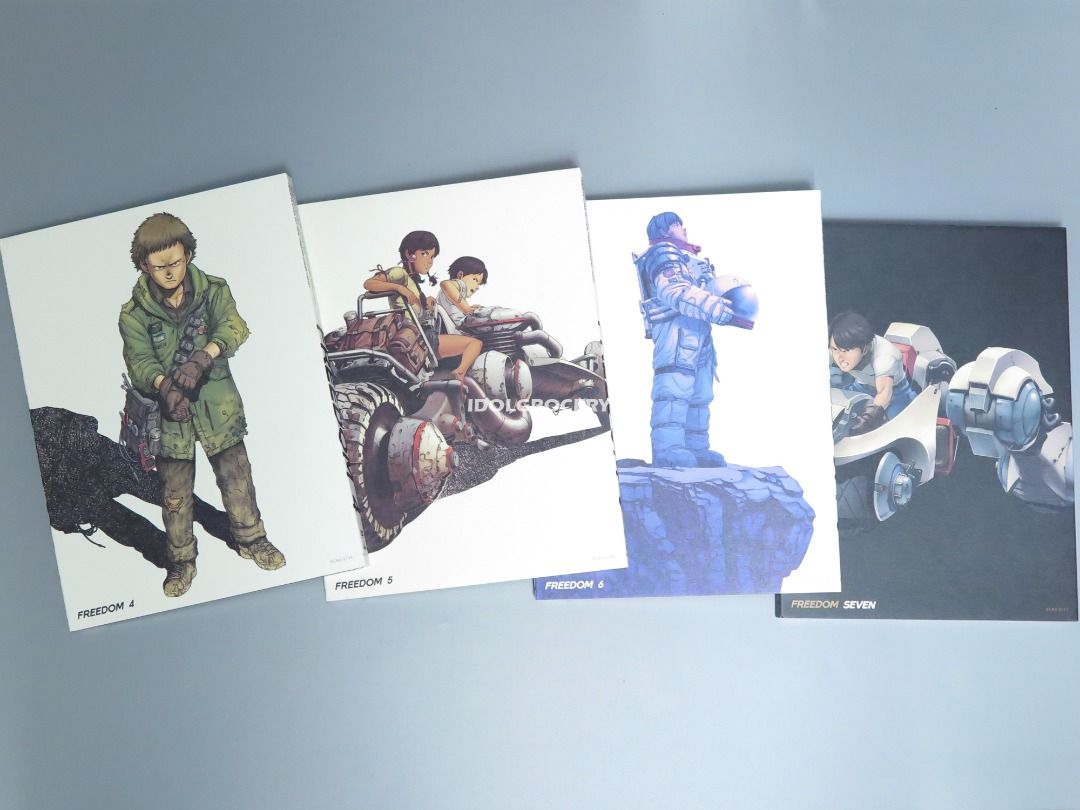 大友克洋 FREEDOM 日本版 OVA DVD 前集Previsited + 1-7集+特別編（previsited）, 興趣及遊戲, 音樂 ...
