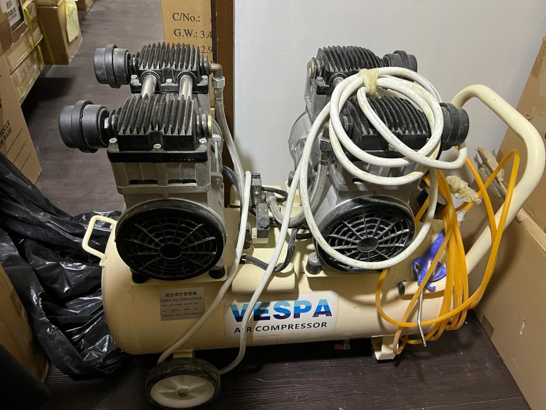 威世牌空氣壓縮機（4匹風泵） Vespa Air Compressor, 家庭電器, 其他家庭電器 - Carousell
