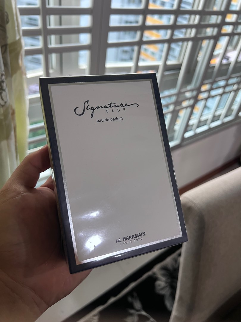 Al Haramain Signature Blue EDP, Beauty & Personal Care, Fragrance ...
