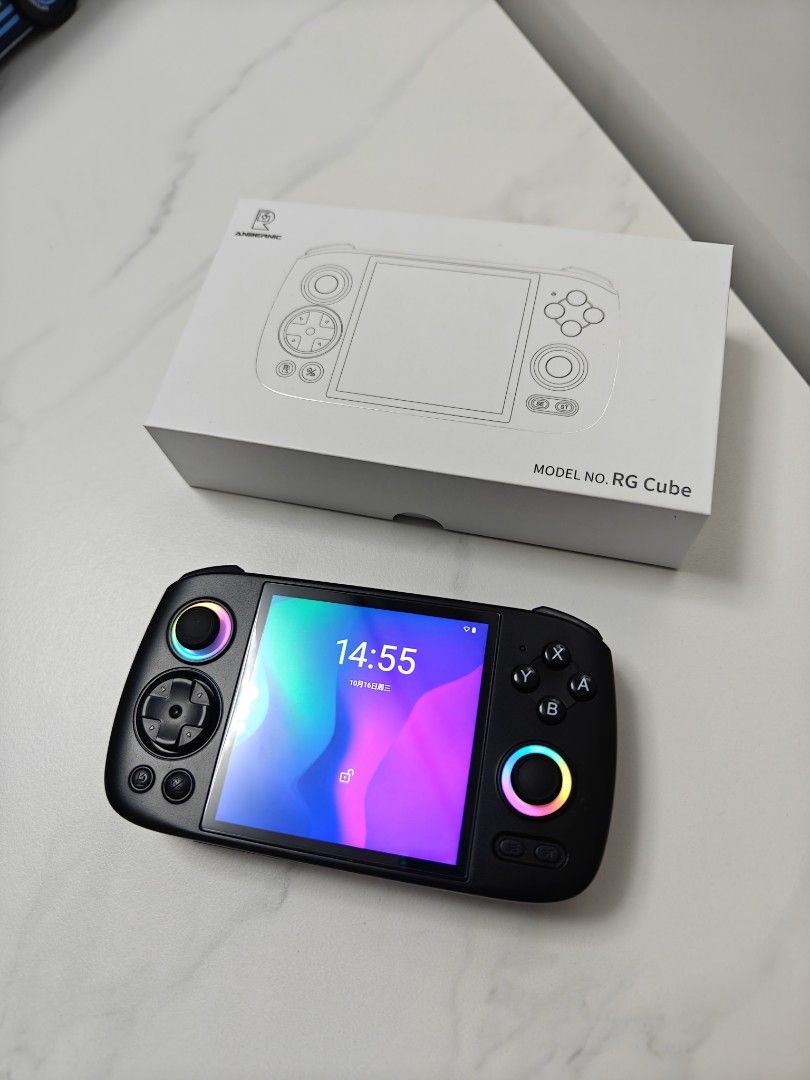 ANBERNIC RG cube 8+128 + 256gb SD card 開源掌機 not odin retroid pocket ...
