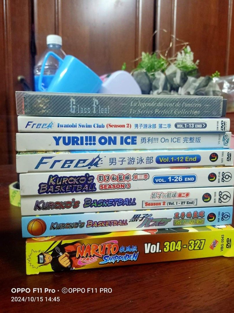 Anime dvd 8 boxset, Hobbies & Toys, Music & Media, CDs & DVDs on Carousell