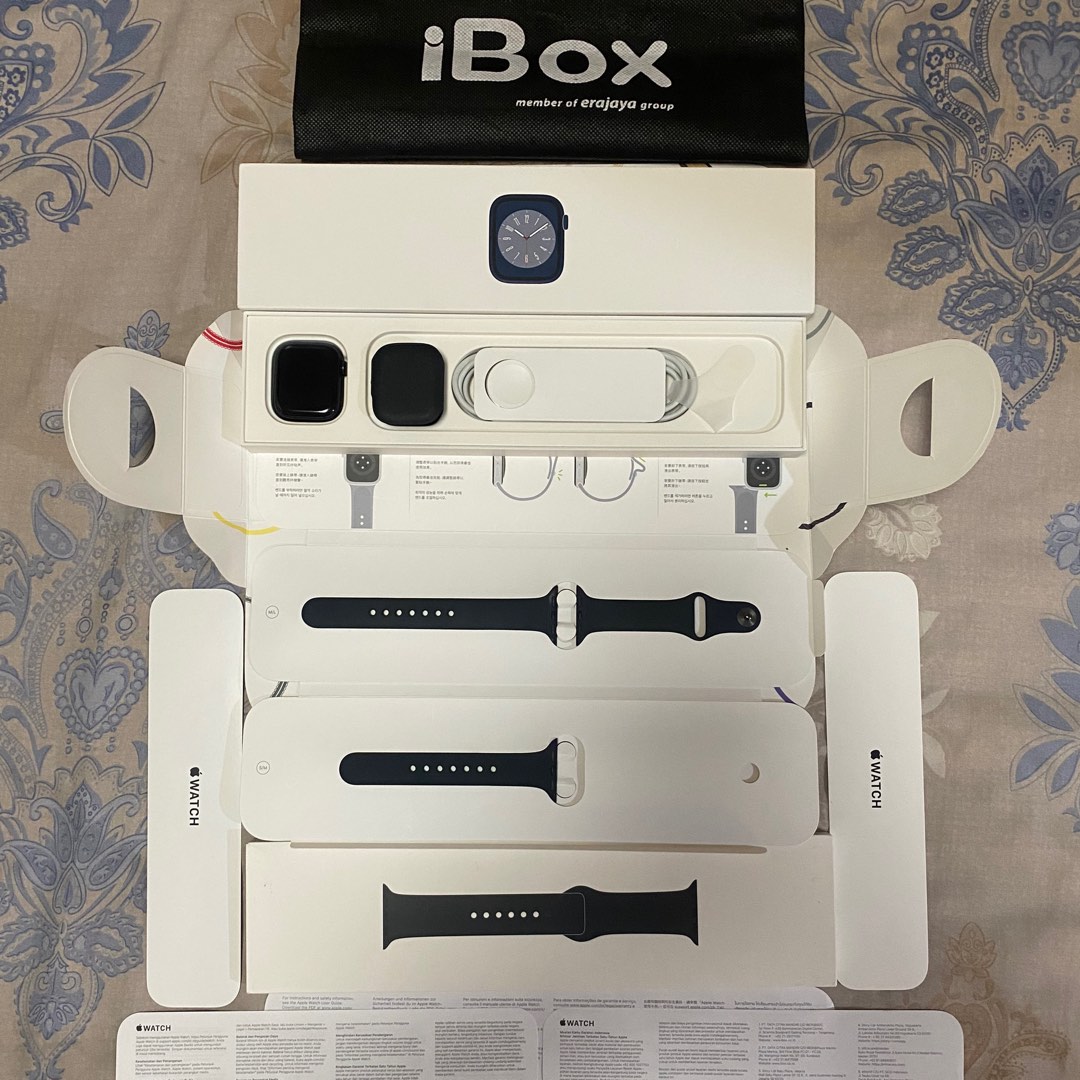 Apple watch iwatch series 8 41mm IBOX Digimap resmi BH 100% fullset ...