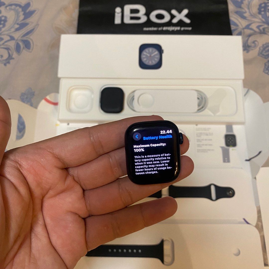 Apple watch iwatch series 8 41mm IBOX Digimap resmi BH 100% fullset ...
