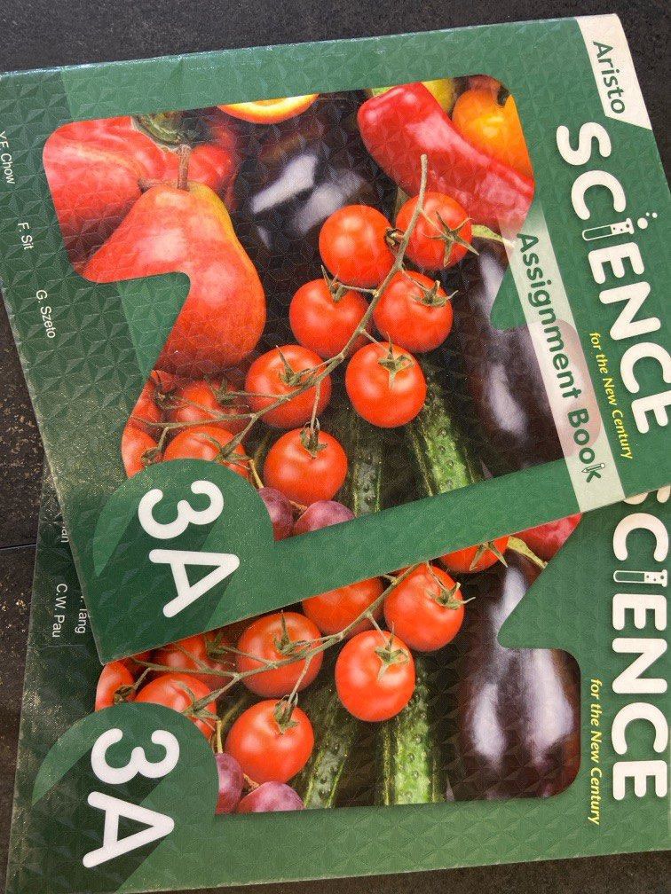 Aristo Science 3A textbook +assignment book, 興趣及遊戲, 書本 & 文具, 教科書 ...