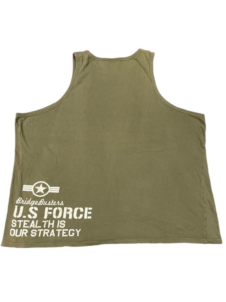 Army USAF Us Marine Singlet, Women's Fashion, Tops, Sleeveless on Carousell