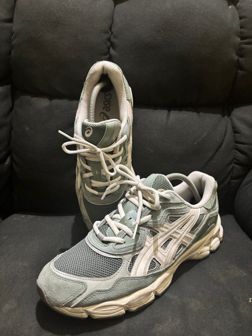 Asics GEL-NYC Ivy/Smoke Grey size uk9 Men, Men's Fashion, Footwear ...