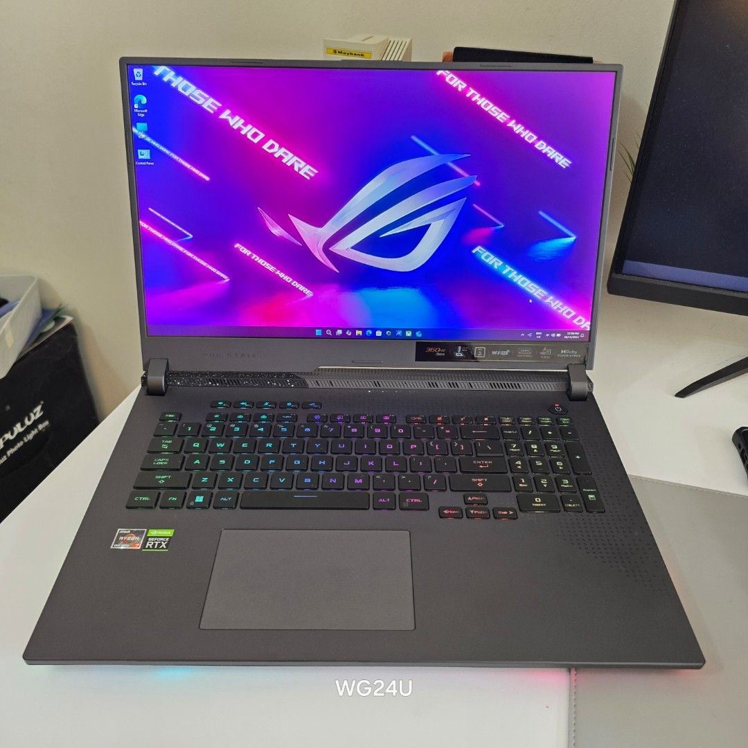 ASUS ROG Strix G17, RTX 3070 Ti, Ryzen 7 6800H, Warranty Asus Nov 2025 ...