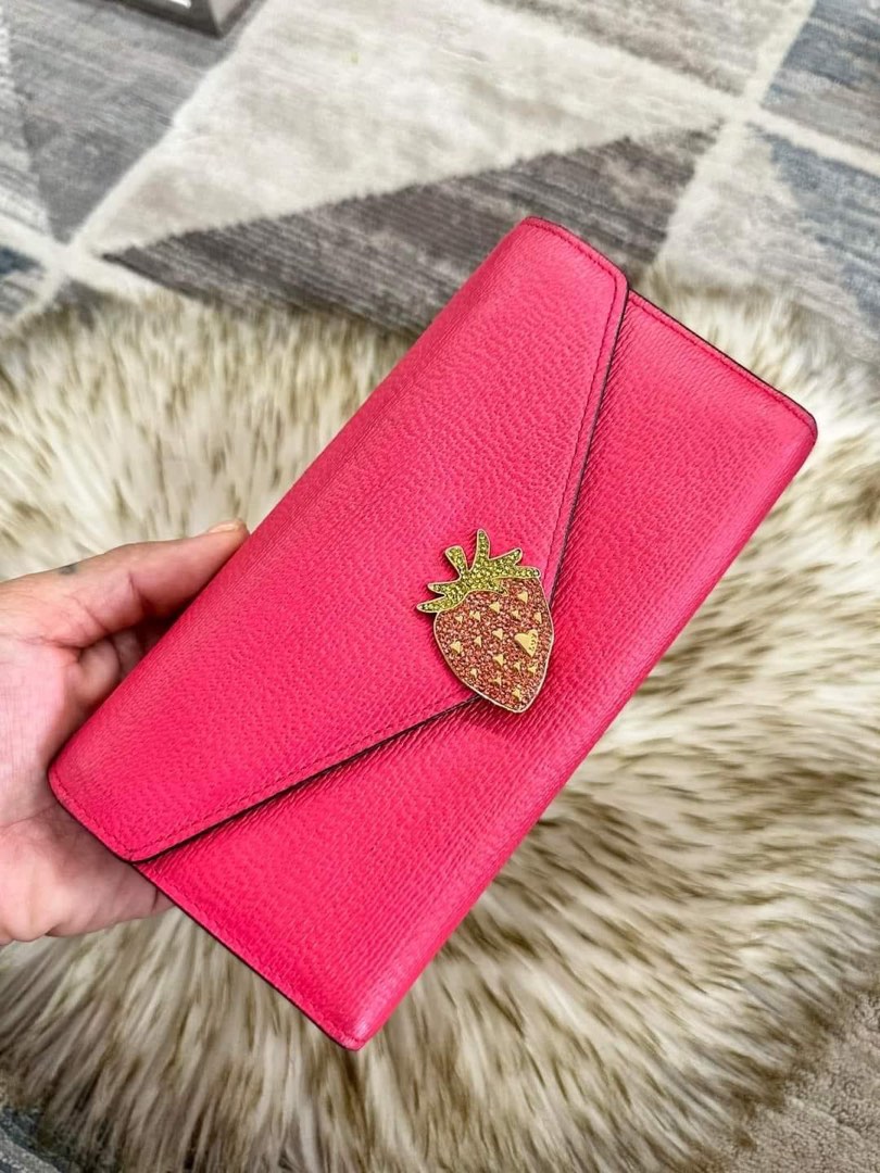 Authentic Lovcat Long wallet, Luxury, Bags & Wallets on Carousell