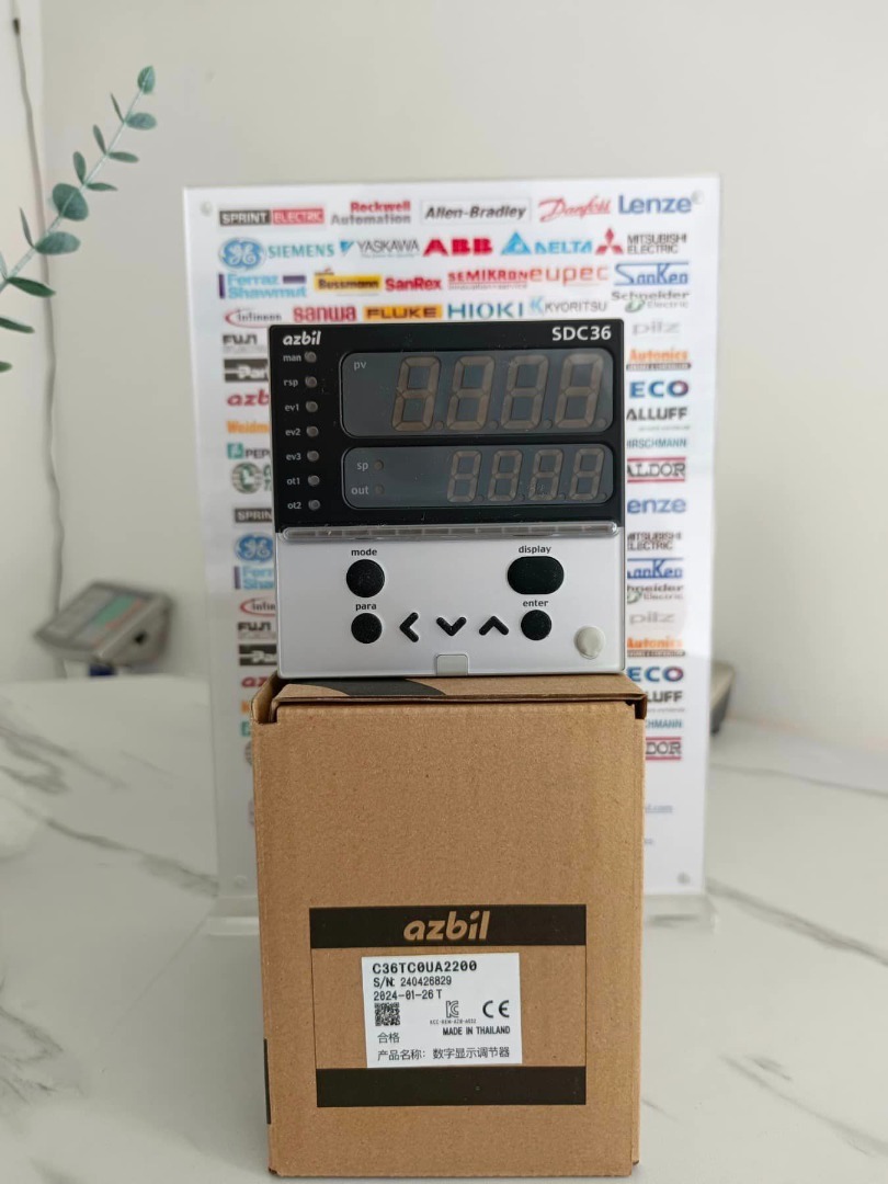 AZBIL Temperature Controller | C36TC0UA2200, Commercial & Industrial, Construction Tools ...