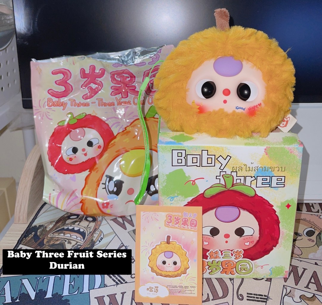 BABY THREE FRUIT - DURIAN, Hobbies & Toys, Toys & Games on Carousell
